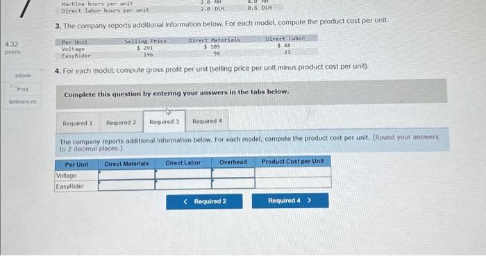 Solved Problem 4-4A (Algo) Using departmental overhead rate | Chegg.com