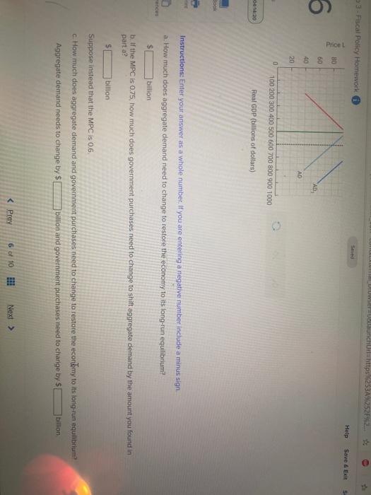 Solved Seved Help Save The graph below depicts an economy | Chegg.com