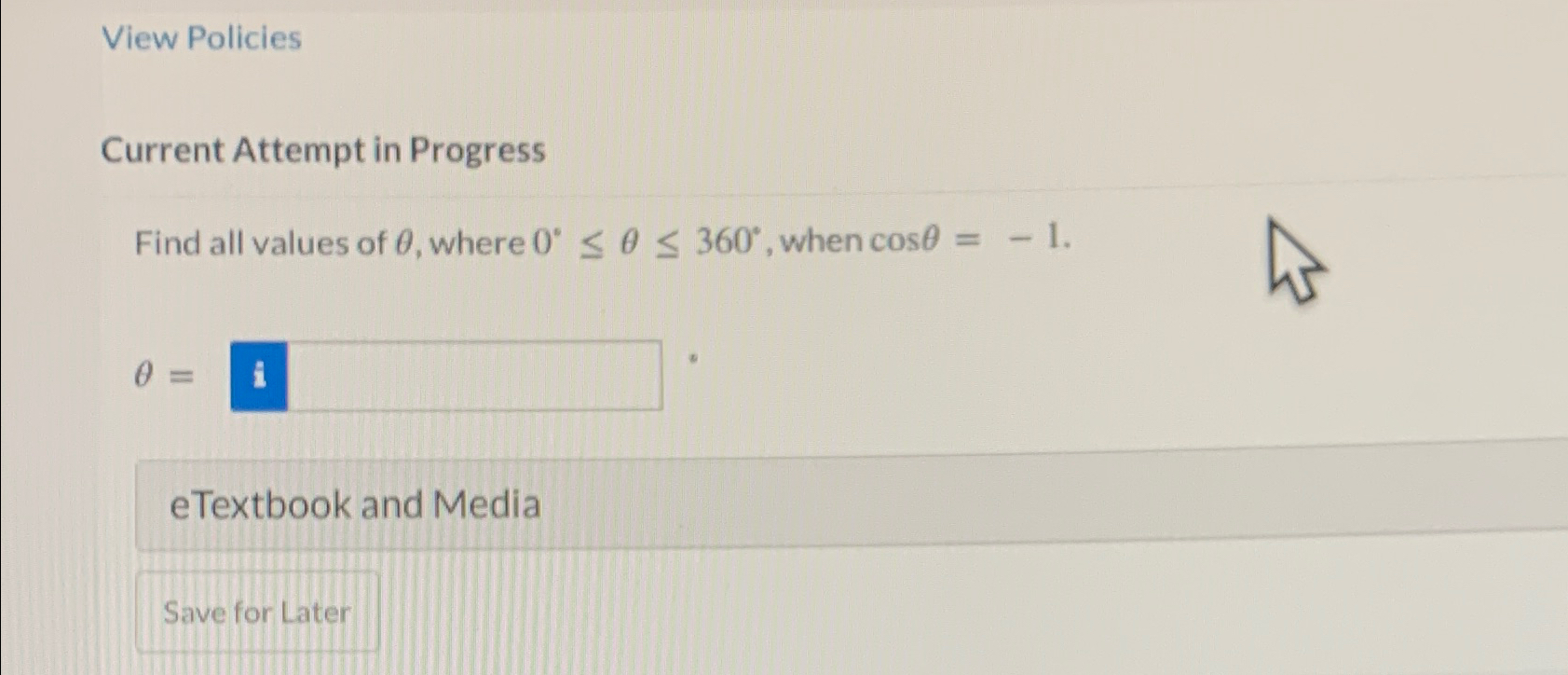 Solved View PoliciesCurrent Attempt in ProgressFind all | Chegg.com