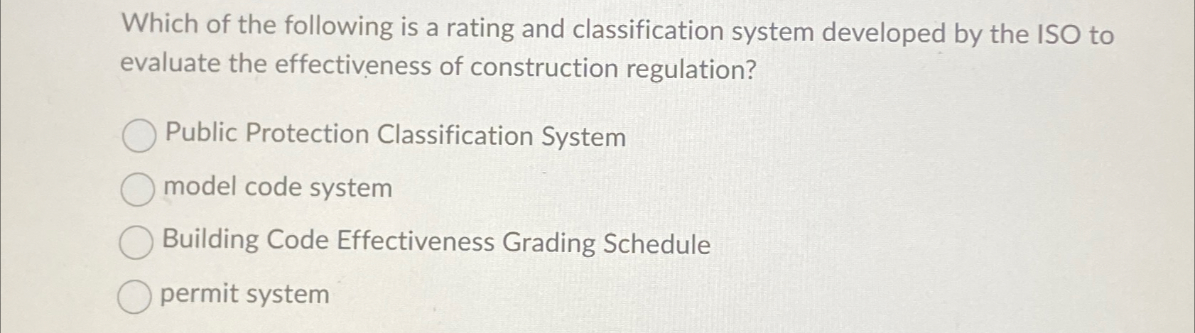 Solved Which of the following is a rating and classification | Chegg.com
