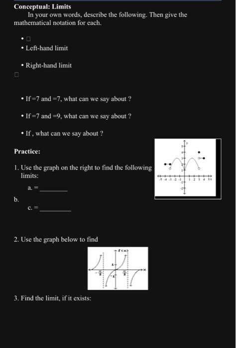 Solved 1. Use the graph on the right to find the following | Chegg.com