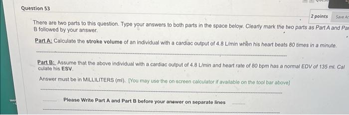 Solved There are two parts to this question. Type your | Chegg.com
