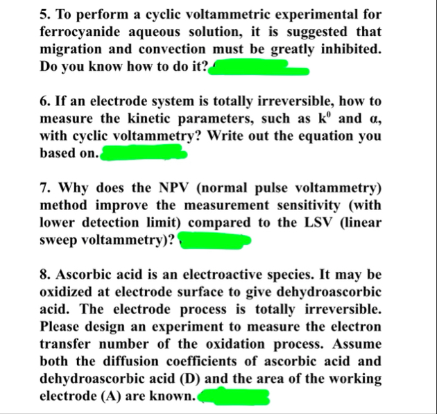 Solved Answer the following questions.To perform a cyclic | Chegg.com