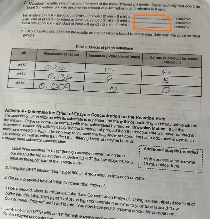 Hello, I need help with the orange highlighted boxes. | Chegg.com