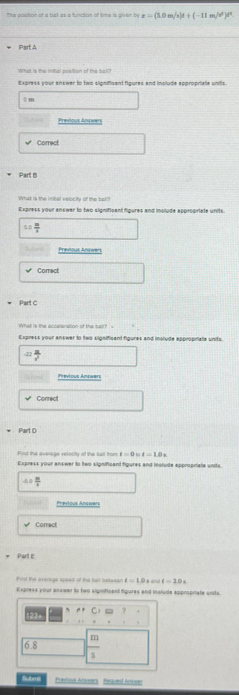 Solved Part E needs to be solved | Chegg.com