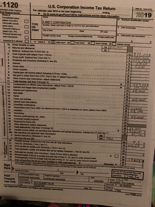 Solved how do i file schedule L (balanceshert per book) M-1 | Chegg.com