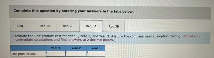 Solved Problem 6-18 (Algo) Variable and Absorption Costing | Chegg.com