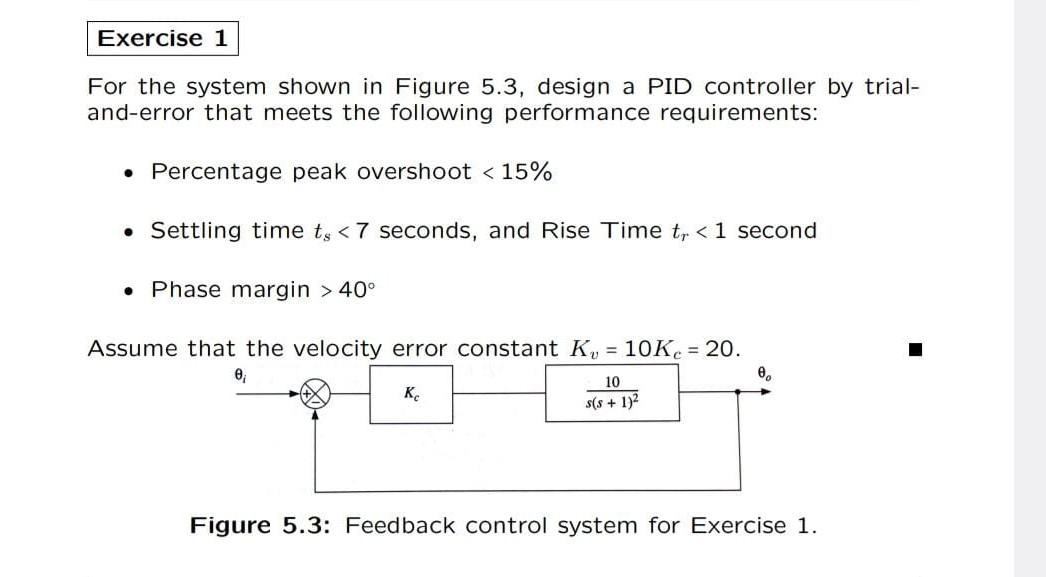 [Solved]: Solve the question For the system shown