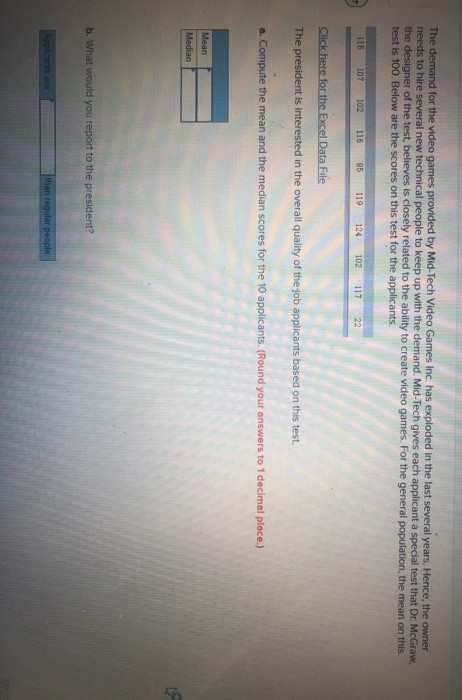Solved The demand for the video games provided by Mid-Tech | Chegg.com