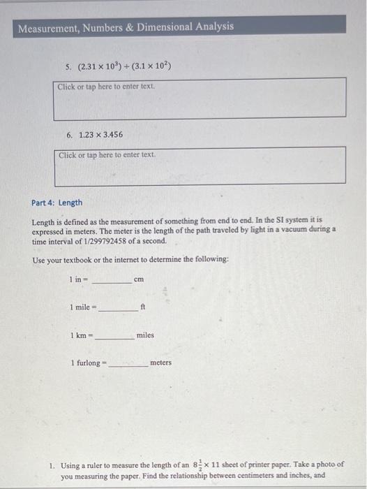 Solved Observe the markings on a ruler and use the ruler to | Chegg.com