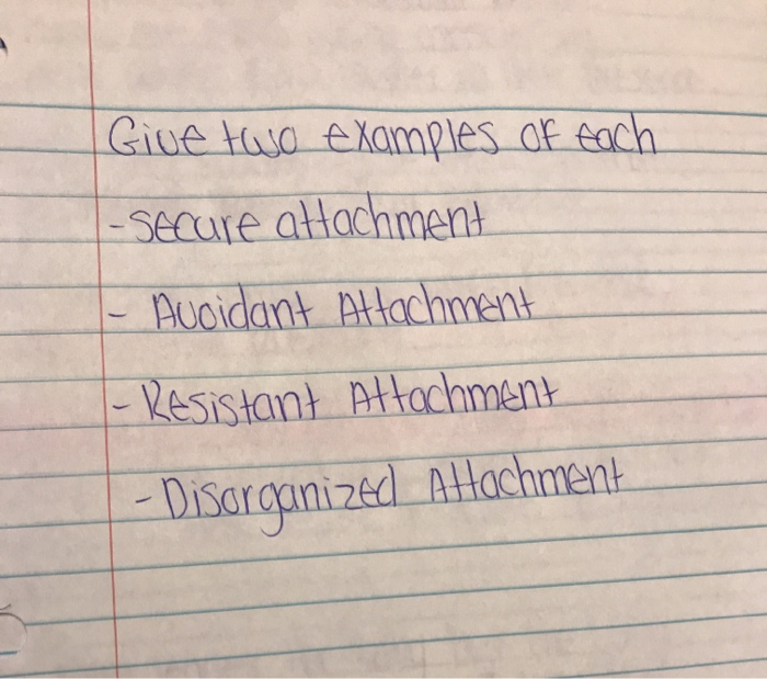 Solved Give two examples of each - Secure attachment | Chegg.com