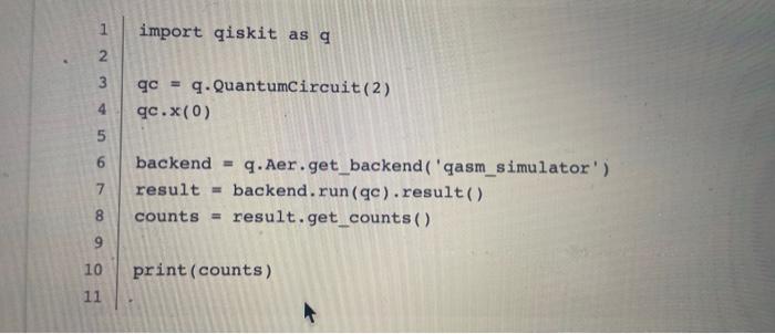 Solved can you run these codes in qiskit and take a | Chegg.com