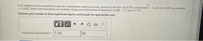 Solved If, in addition to the constraints on glucose | Chegg.com