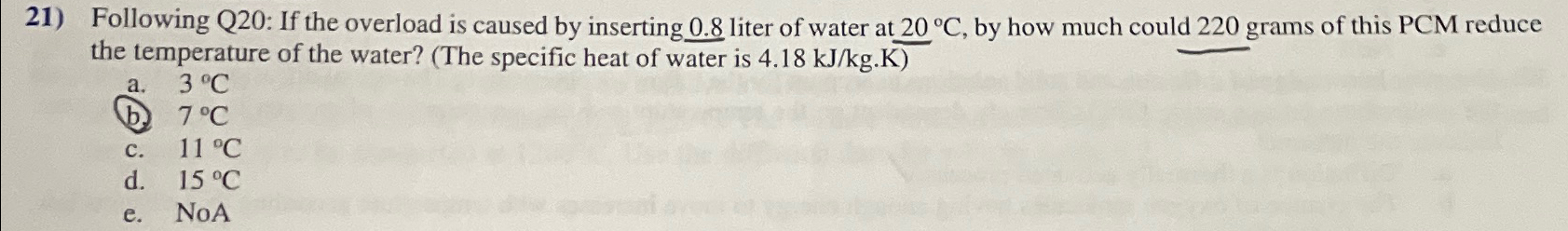 Solved Following Q20: If the overload is caused by inserting | Chegg.com