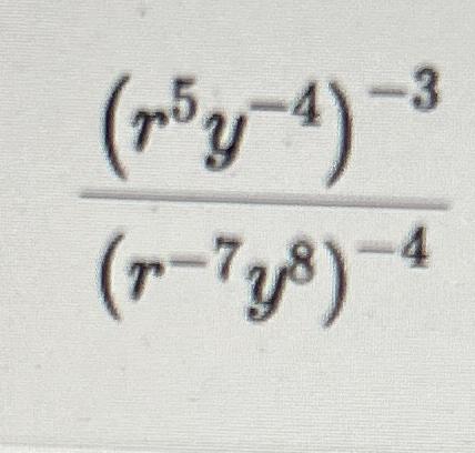 Solved (r5y-4)-3(r-7y8)-4 | Chegg.com