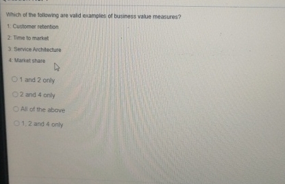Solved Which of the following are valid examples of business | Chegg.com