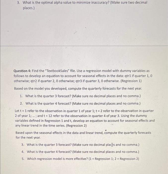 Project Assignment Time Series And Forecasting