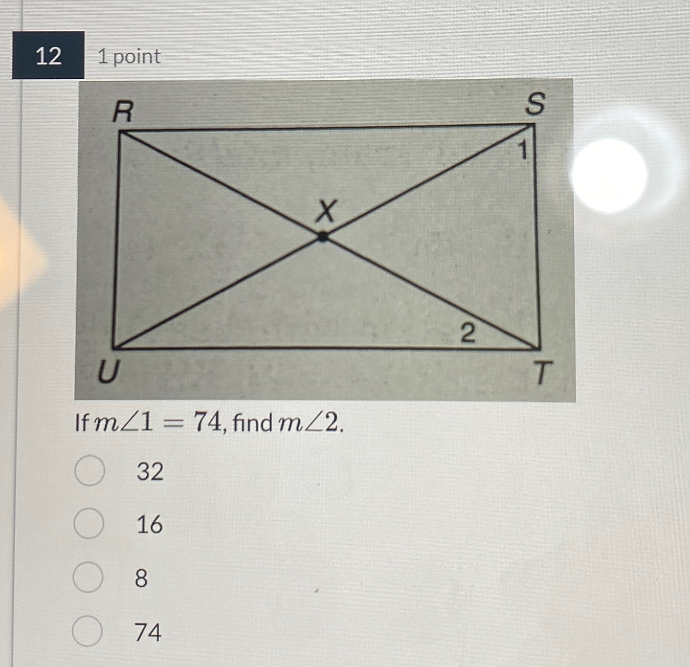 Solved 121 ﻿nnintIf m?1=74, ﻿find m?2.3216874 | Chegg.com