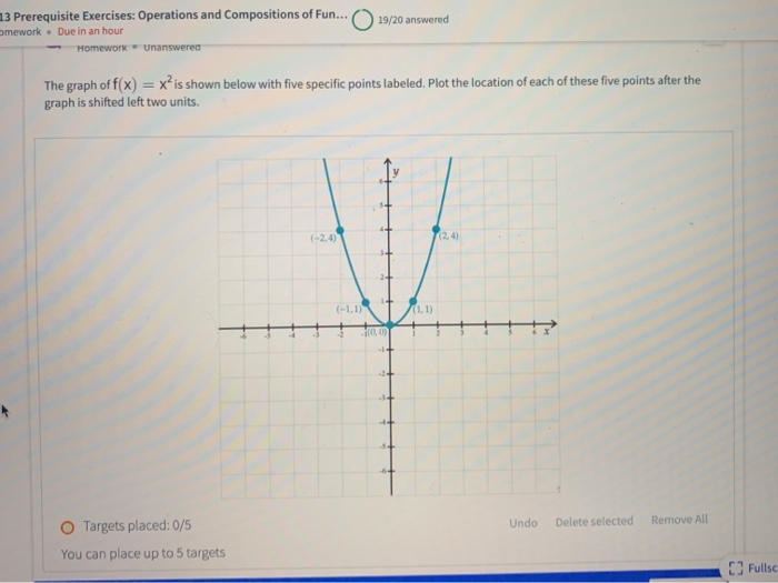 Solved please draw out graph and plot the 5 points!! please | Chegg.com