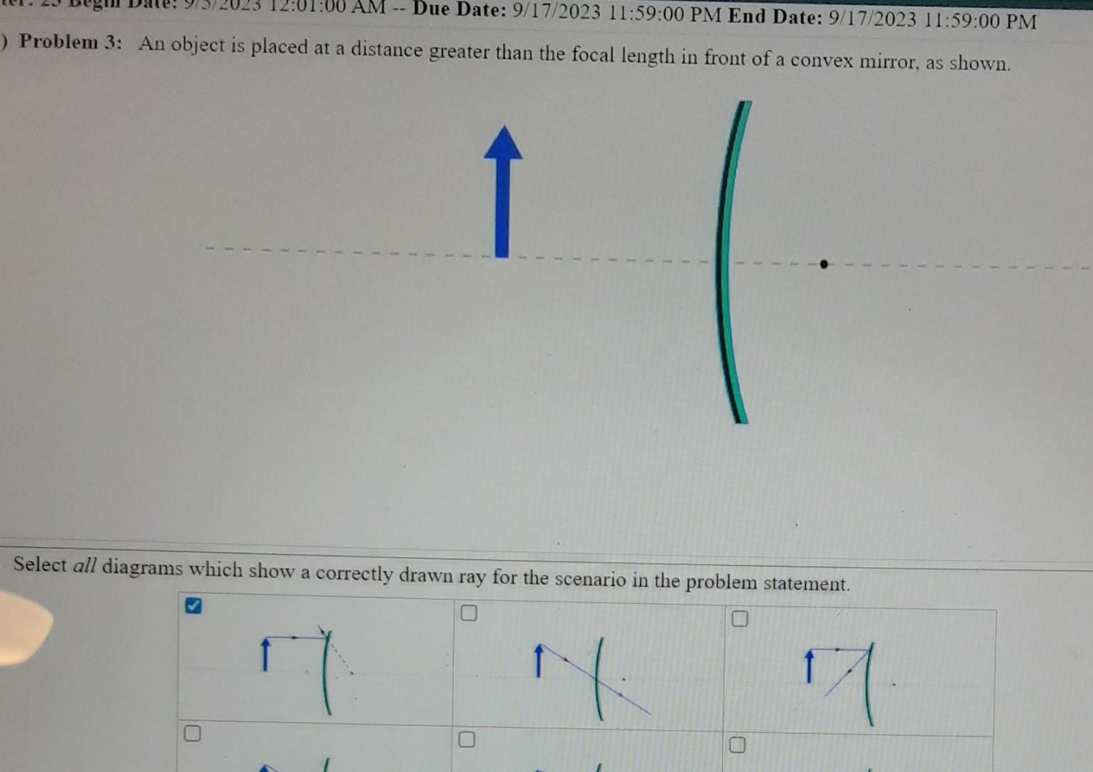 Solved Problem 3 An Object Is Placed At A Distance Greater