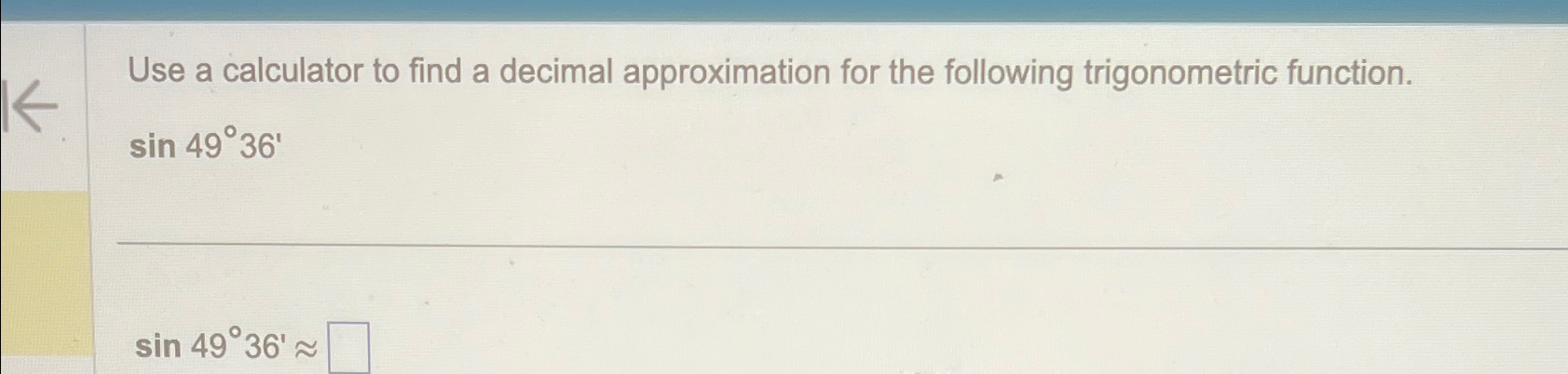 Solved Use a calculator to find a decimal approximation for | Chegg.com