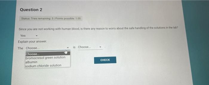 Solved Status: Tries remaining: 31 Points possible: 1.00 | Chegg.com