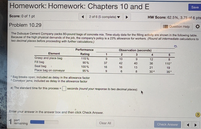 Solved Homework Homework Chapters 10 And E Save Score 0