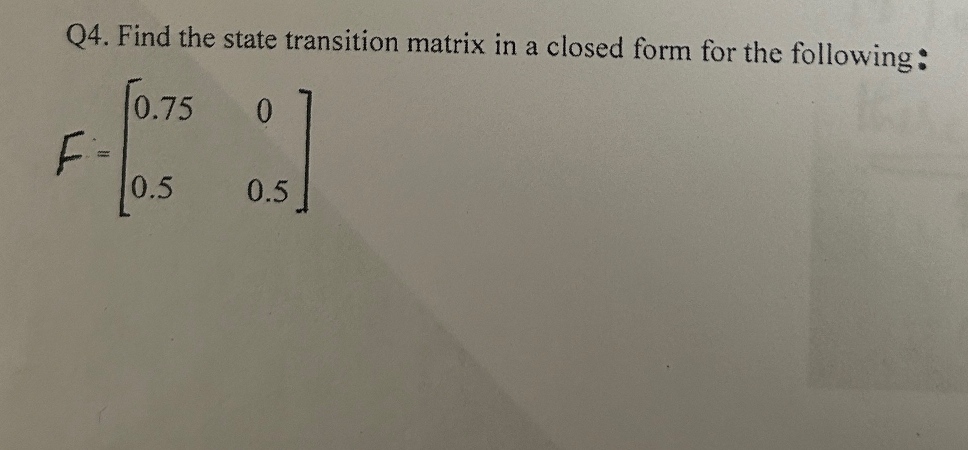 Solved Please solve the problem with clear mathmatical | Chegg.com