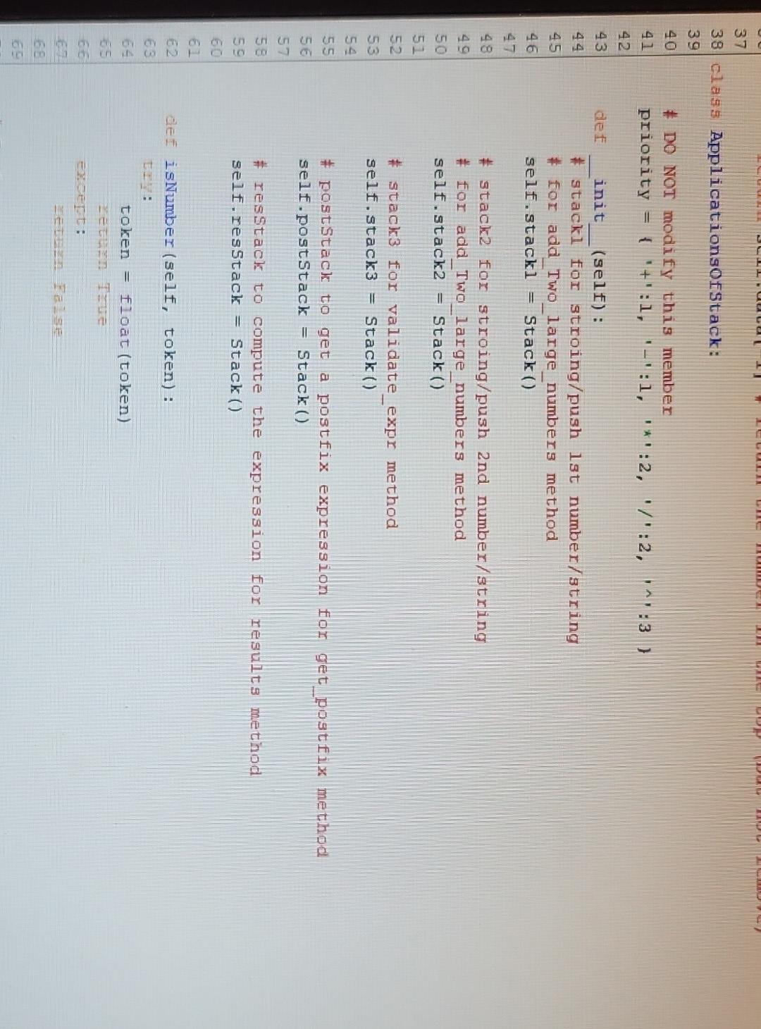 Solved in python. you need to implement specified | Chegg.com