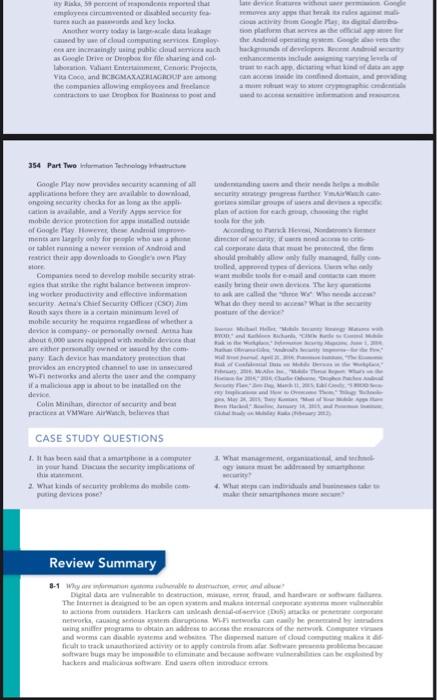 INTERACTIVE SESSION: TECHNOLOGY BYOD: A Security | Chegg.com