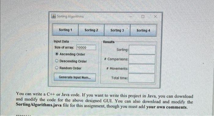 Solved Programming Project #3 (CSSE-3430) Data Structures | Chegg.com
