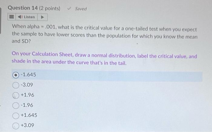 Solved If the size of the sample increases, The work | Chegg.com