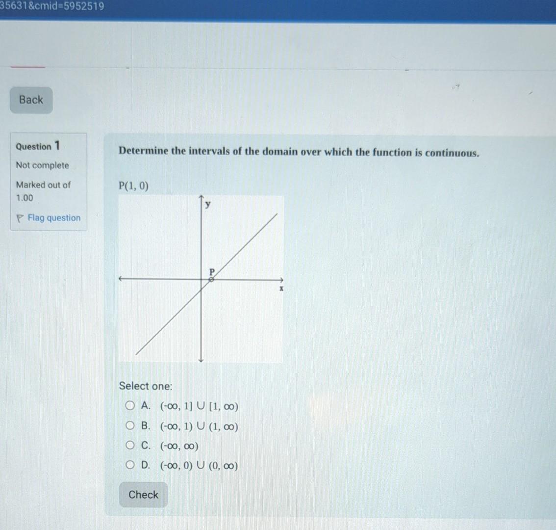 Solved Determine the intervals of the domain over which the | Chegg.com