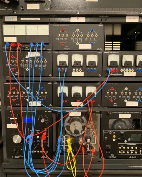 Solved using the labvolt eqipments we have designed a | Chegg.com