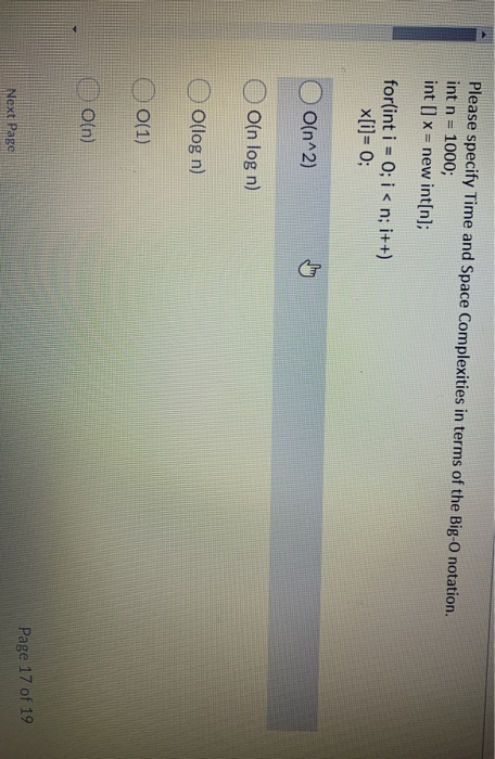 Solved Please specify Time and Space Complexities in terms | Chegg.com