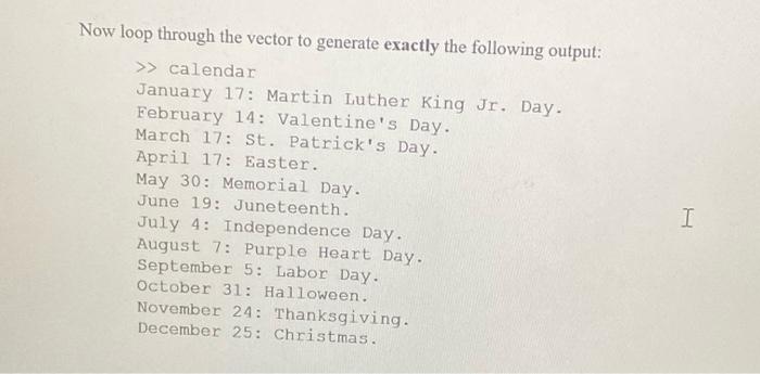 Solved 3. (50 pts) Write a script calendar' that has a | Chegg.com
