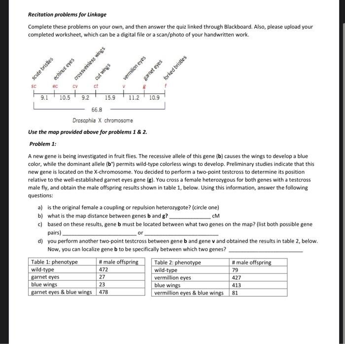 Solved Recitation problems for Linkage Complete these | Chegg.com