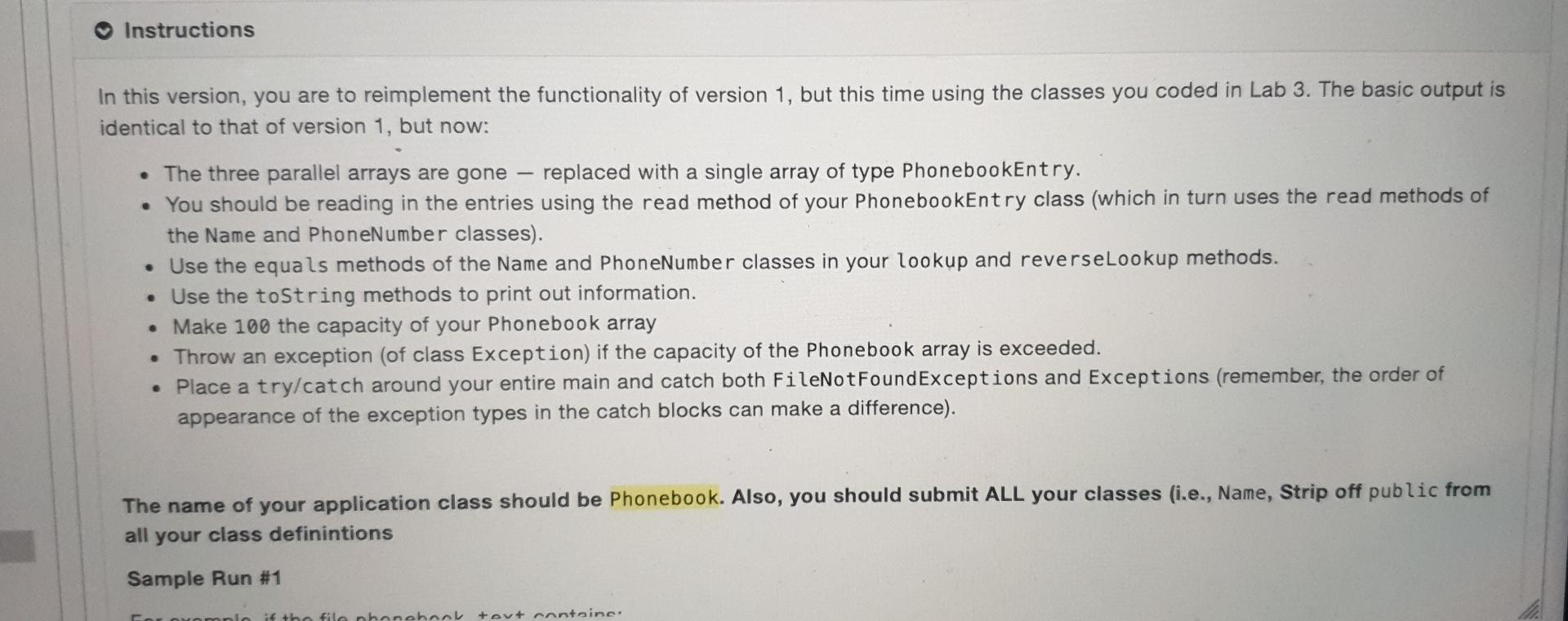 Solved can someone help solve this in java without using any | Chegg.com