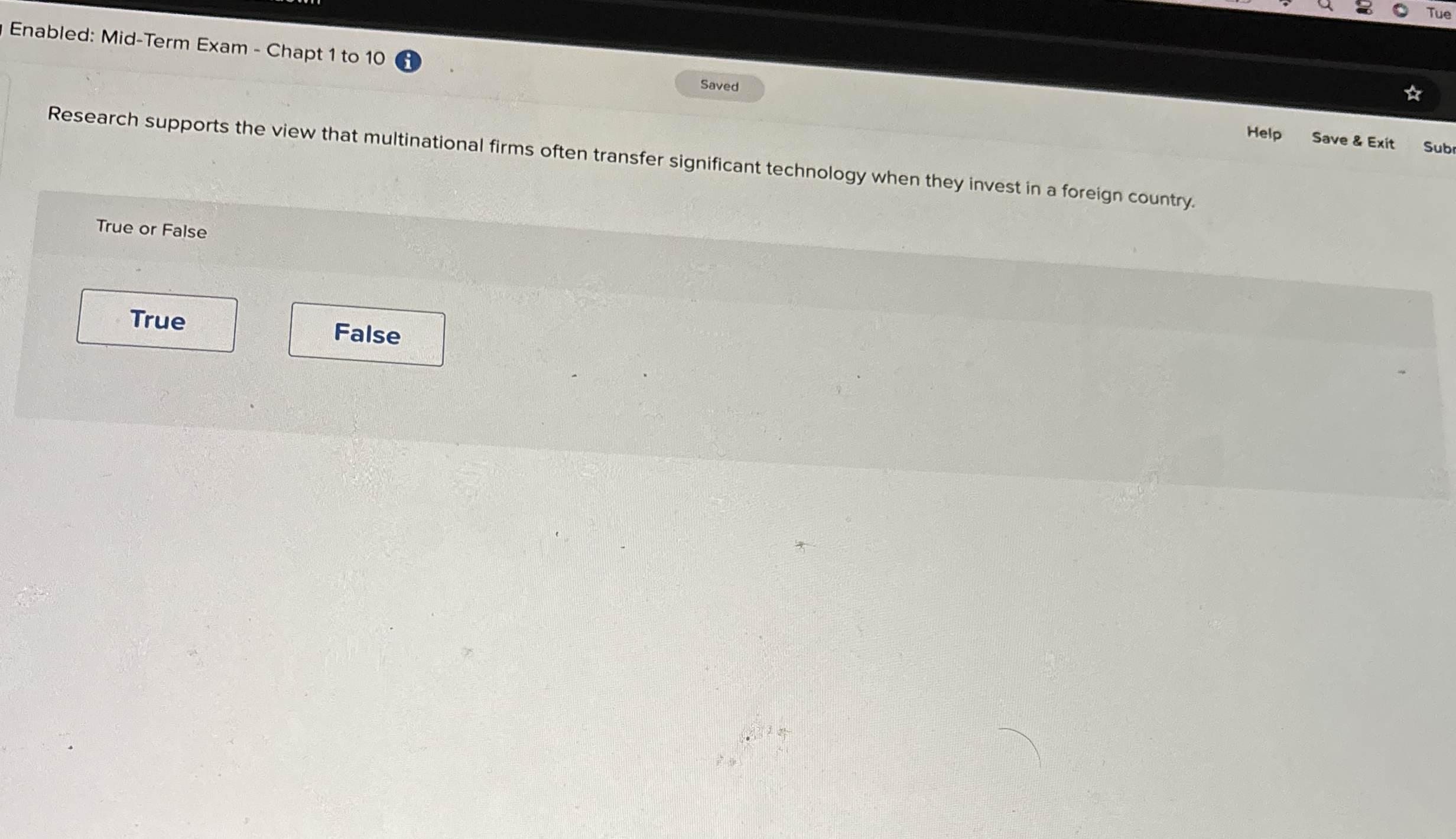 Solved Enabled: Mid-Term Exam - ﻿Chapt 1 ﻿to | Chegg.com