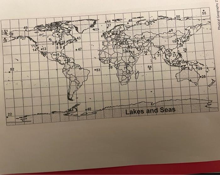 Solved Activity Mountain Chains Using the "Physical | Chegg.com