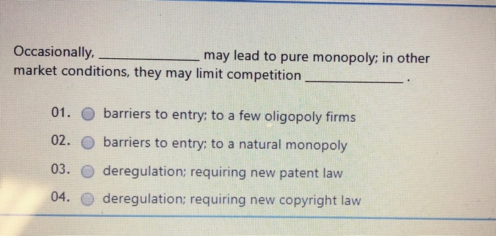 Solved Occasionally market conditions, they may limit | Chegg.com