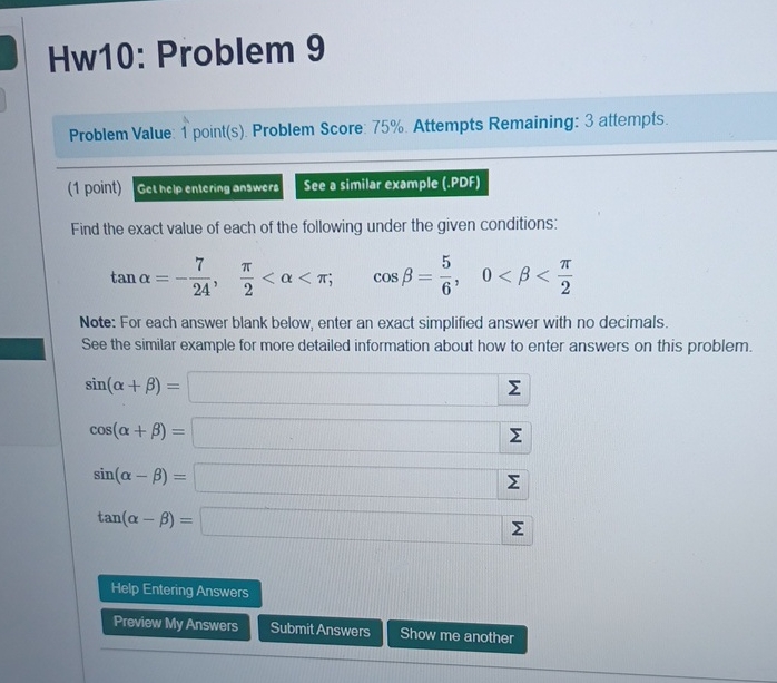 Solved Hw10: Problem 9Problem Value: 1 point(s). Problem | Chegg.com Solved Hw10: Problem 9Problem Value: 1 point(s). Problem | Chegg.com