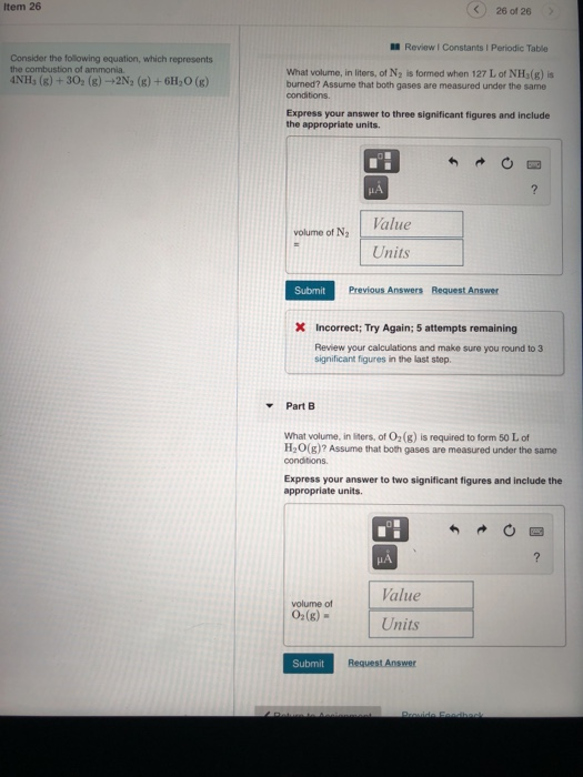 Solved Item 26 26 of 26 > Review Constants Periodic Table | Chegg.com