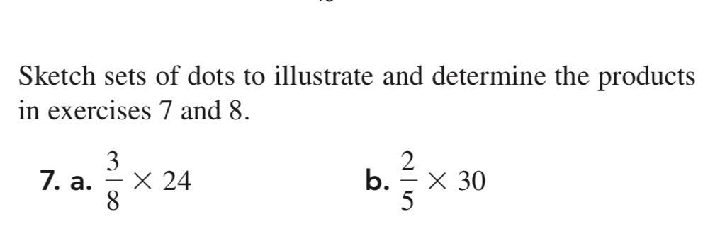 Solved Sketch sets of dots to illustrate and determine the | Chegg.com