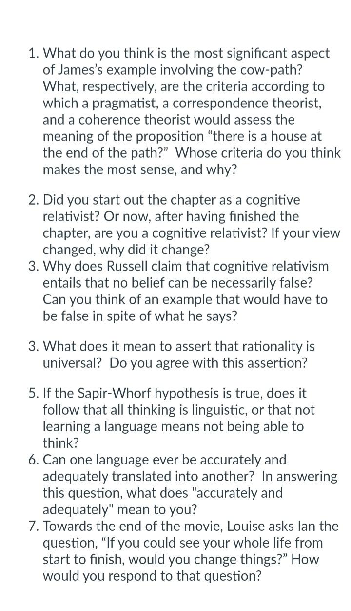 Solved What do you think is the most significant aspect of | Chegg.com