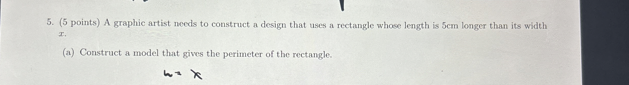 Solved (5 ﻿points) ﻿A graphic artist needs to construct a | Chegg.com