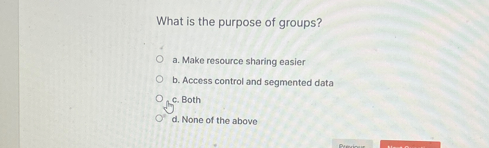 Solved What is the purpose of groups?a. ﻿Make resource | Chegg.com