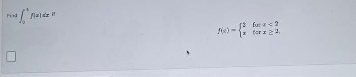 Solved ³√³50 Find f(x) dx if f(x) = 2 for x