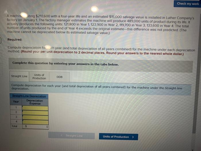 Solved Check my world quired information [The following | Chegg.com