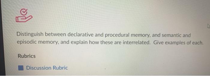 Solved Distinguish between declarative and procedural | Chegg.com